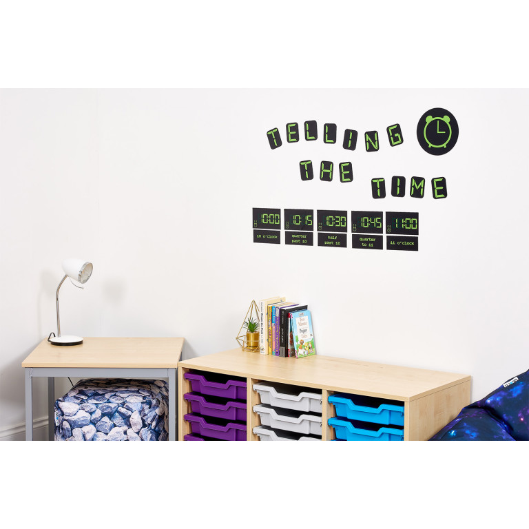 Digital Clocks Sticker Set – Willowbrook Education